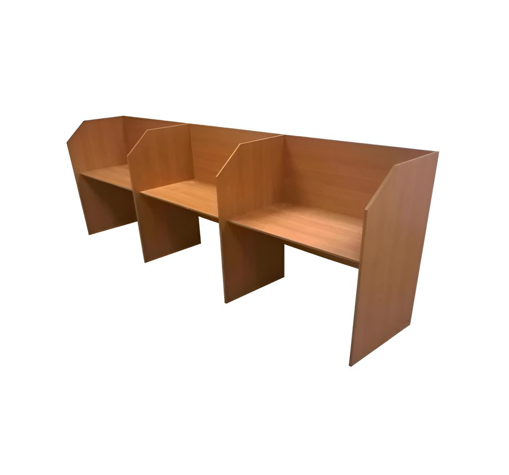 3-Way Office Workstation - Aspen